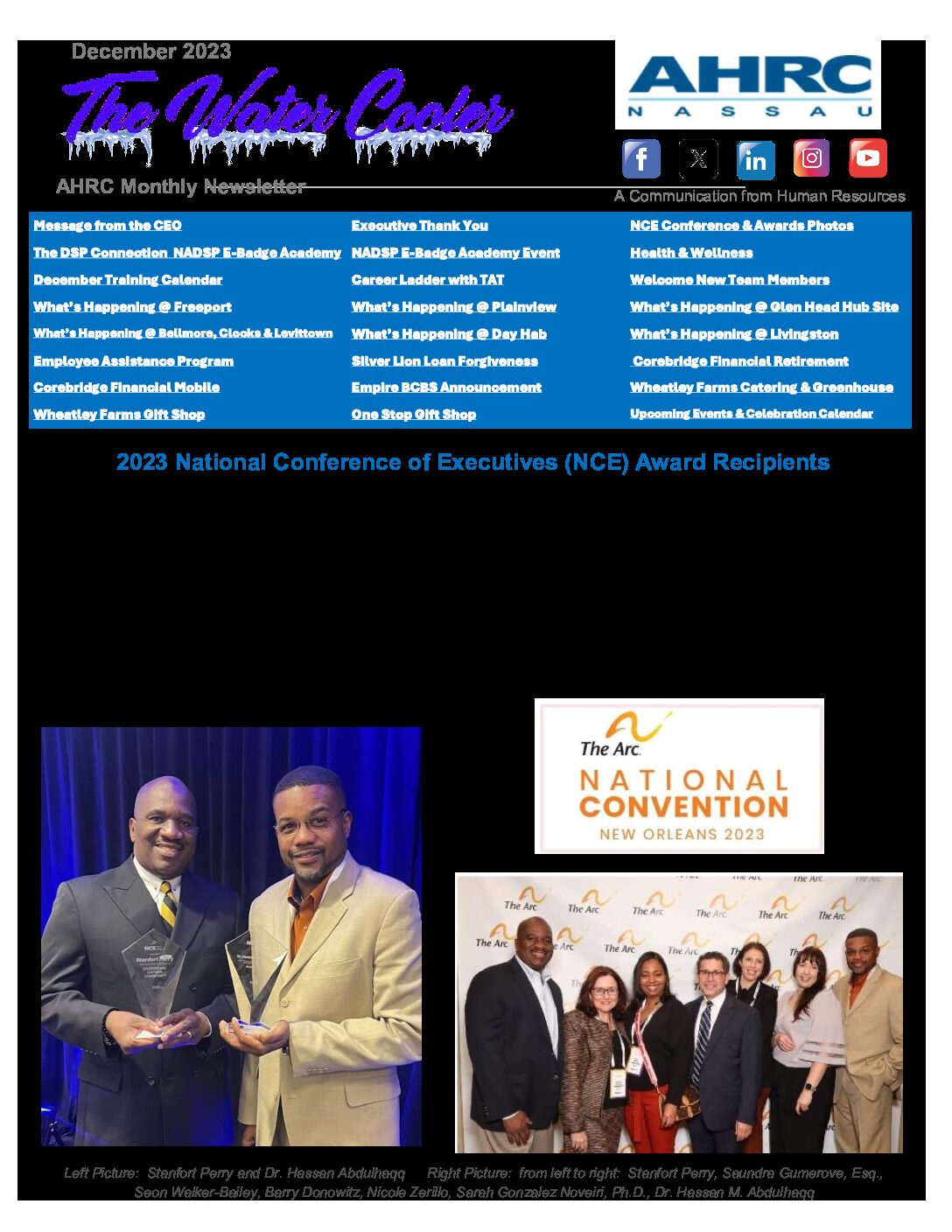 AHRC NEWSLETTER DEC 2023 | AHRC Nassau